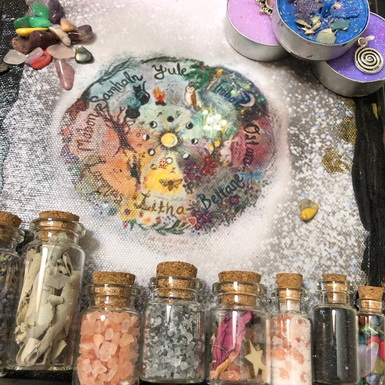 DELUXE WICCA Wicca Set Witchy Kit Witch Starter Kit - Etsy