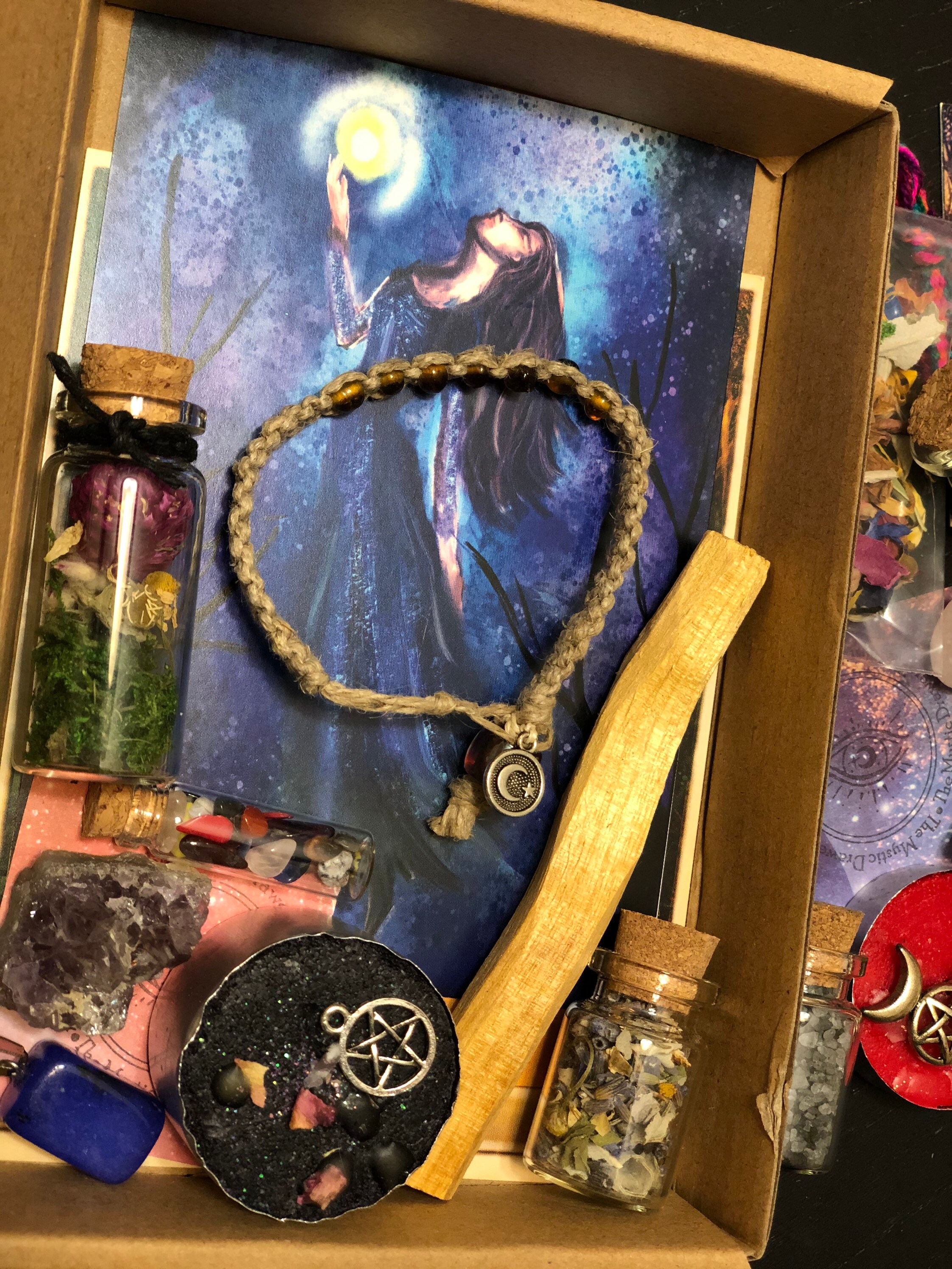 Unique Mystery witch box WICCA set witchy kit witch | Etsy