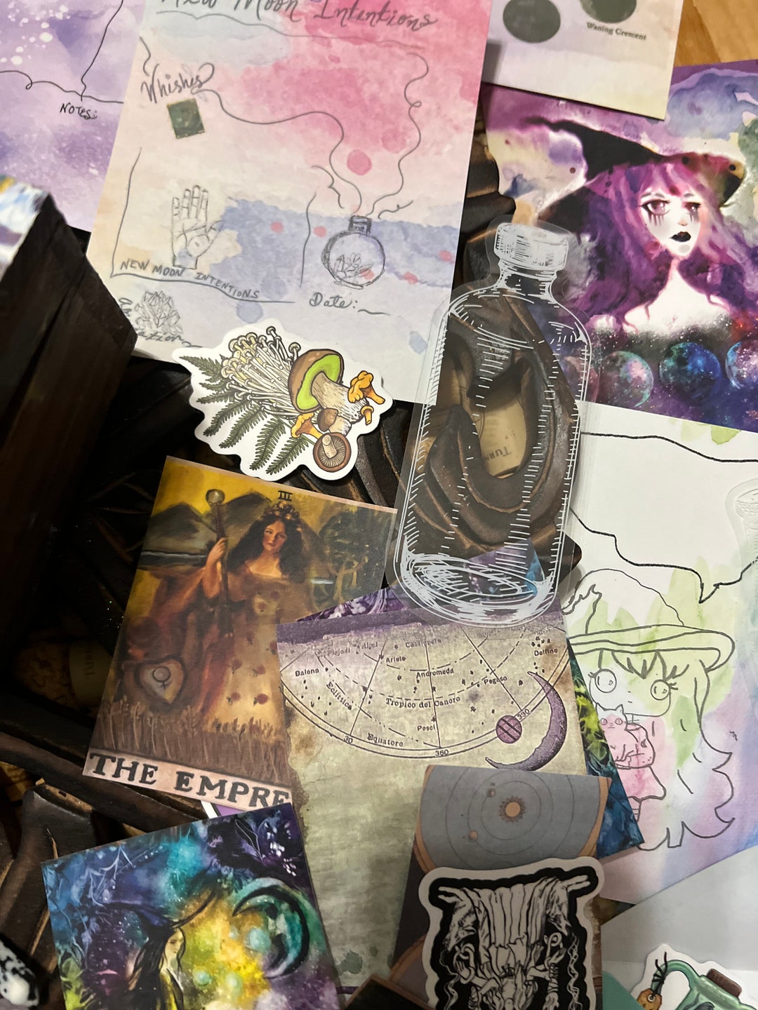 Massive 100 Pc Mystical Astral Witchy Esoteric Prints of My Witchy ...