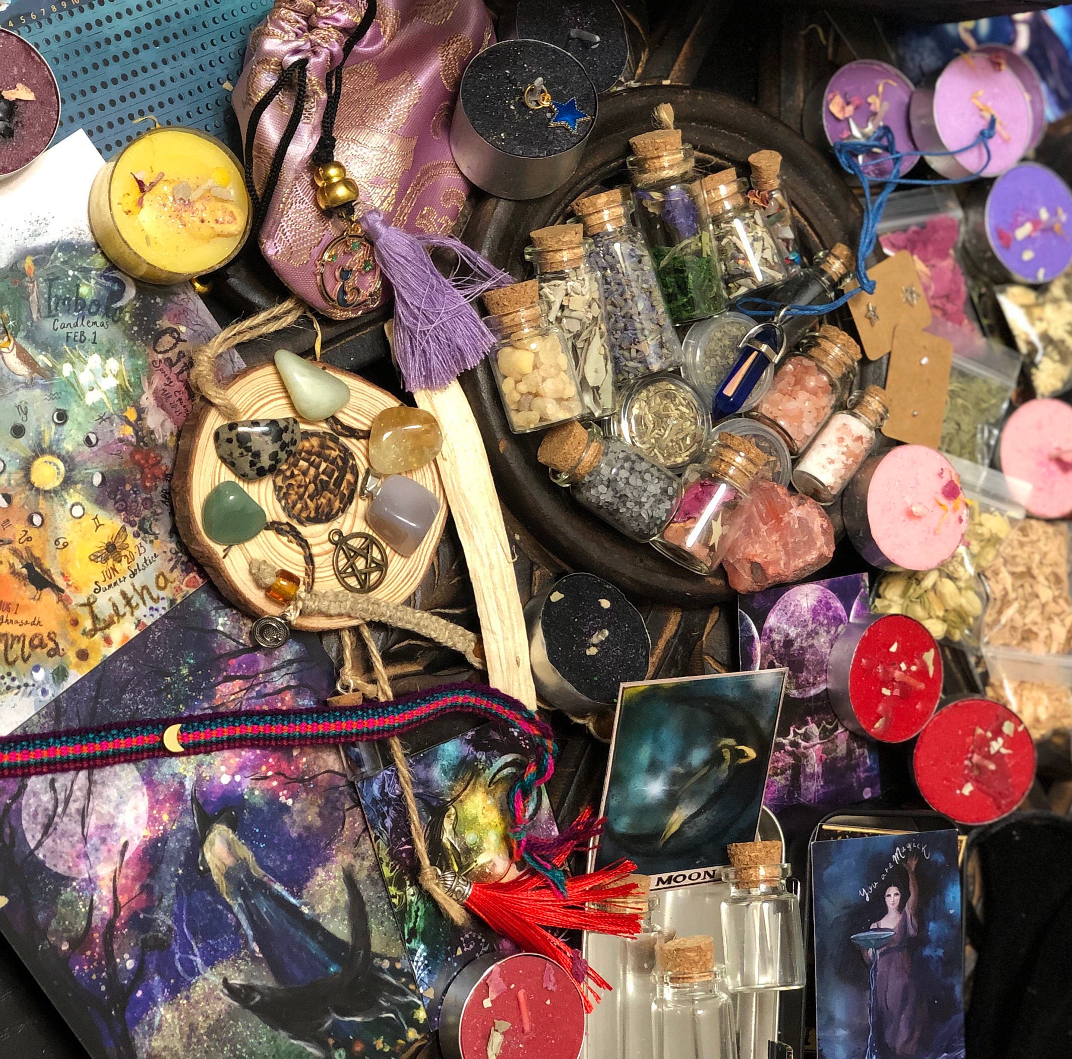 Unique Mystery witch box WICCA set witchy kit witch | Etsy