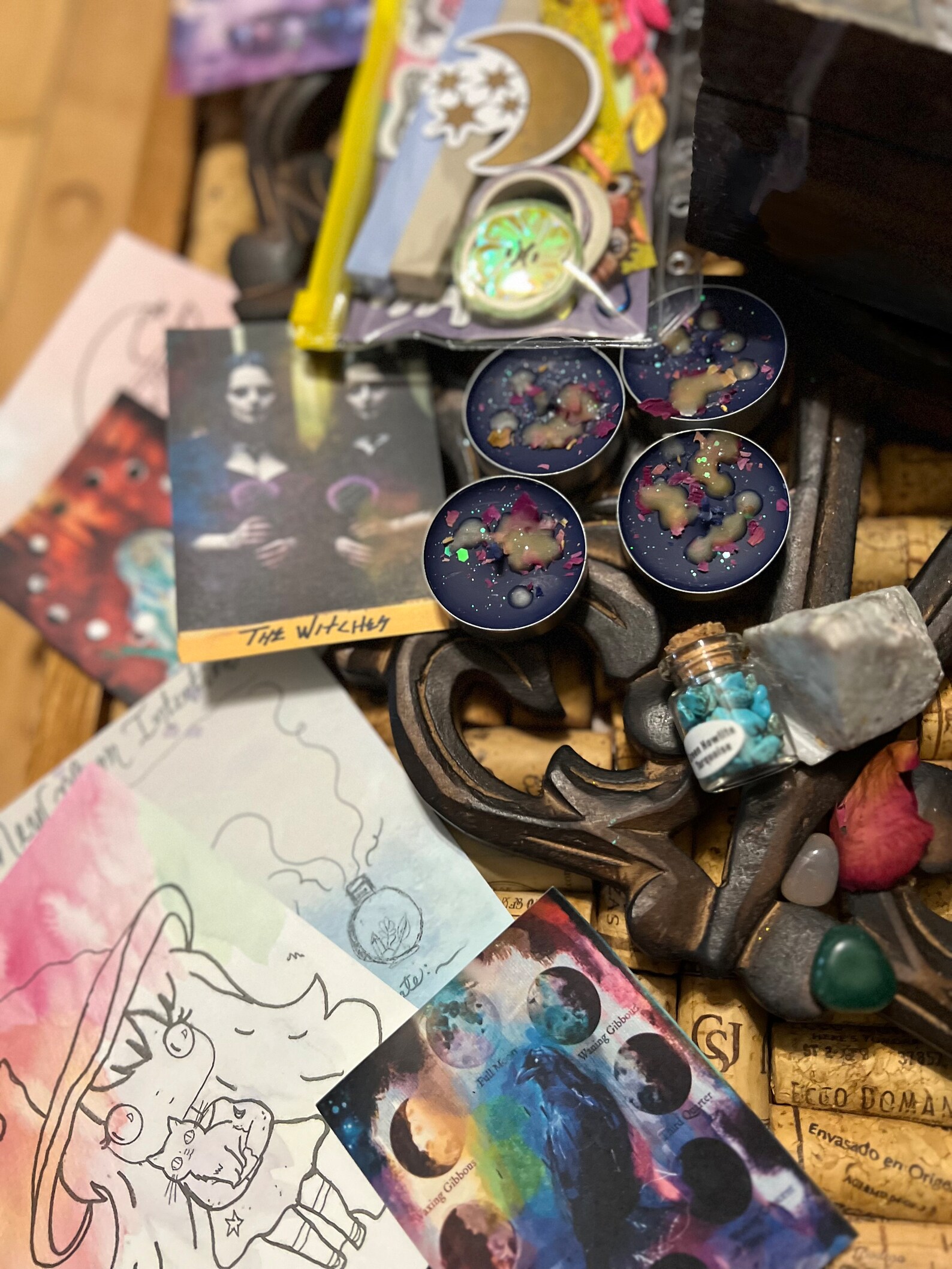 Collage Witch Box Unique Gift Full of Goodies, Christmas Gift for ...