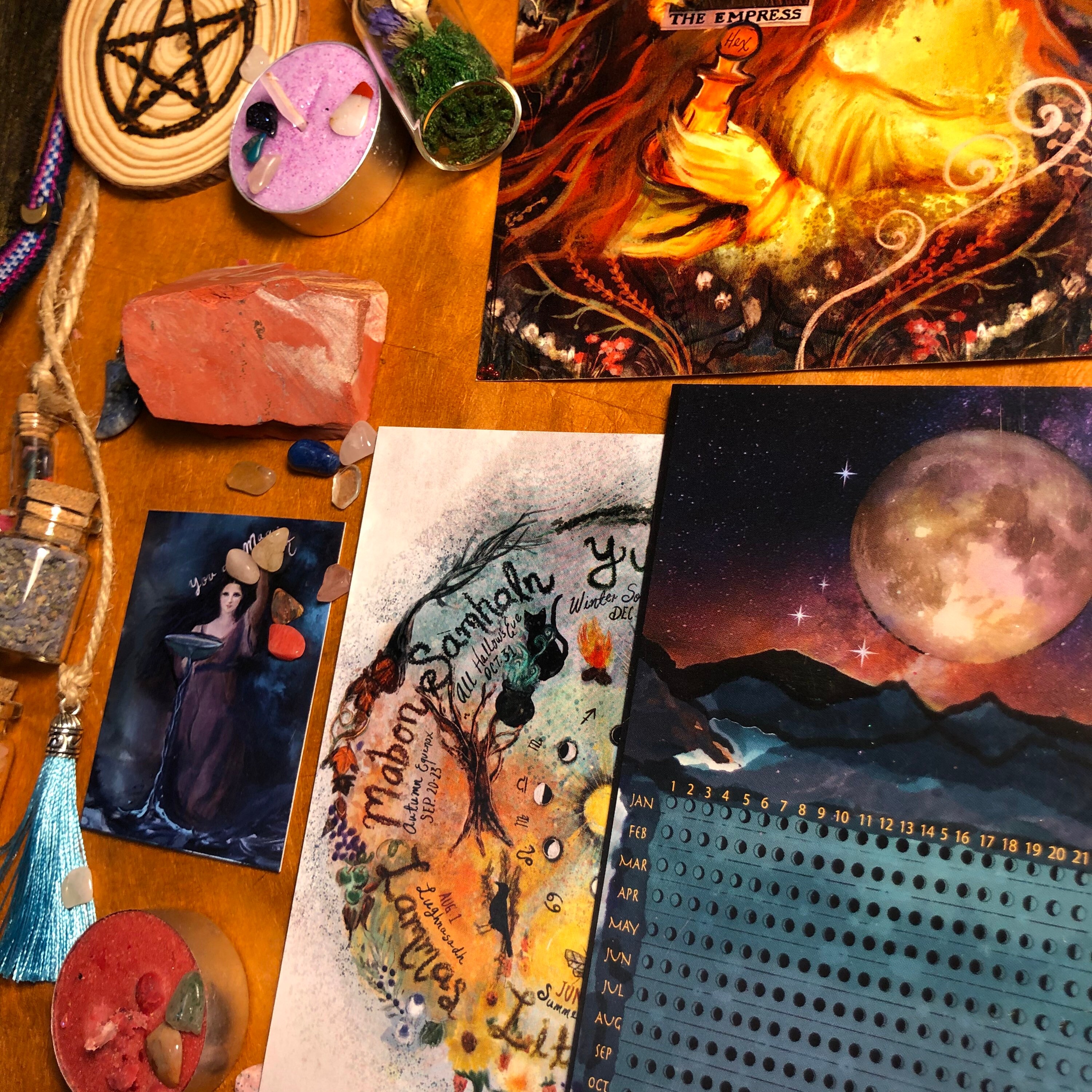 WICCA WICCA SET Wicca Kit Wicca Starter Kit Beginner - Etsy UK