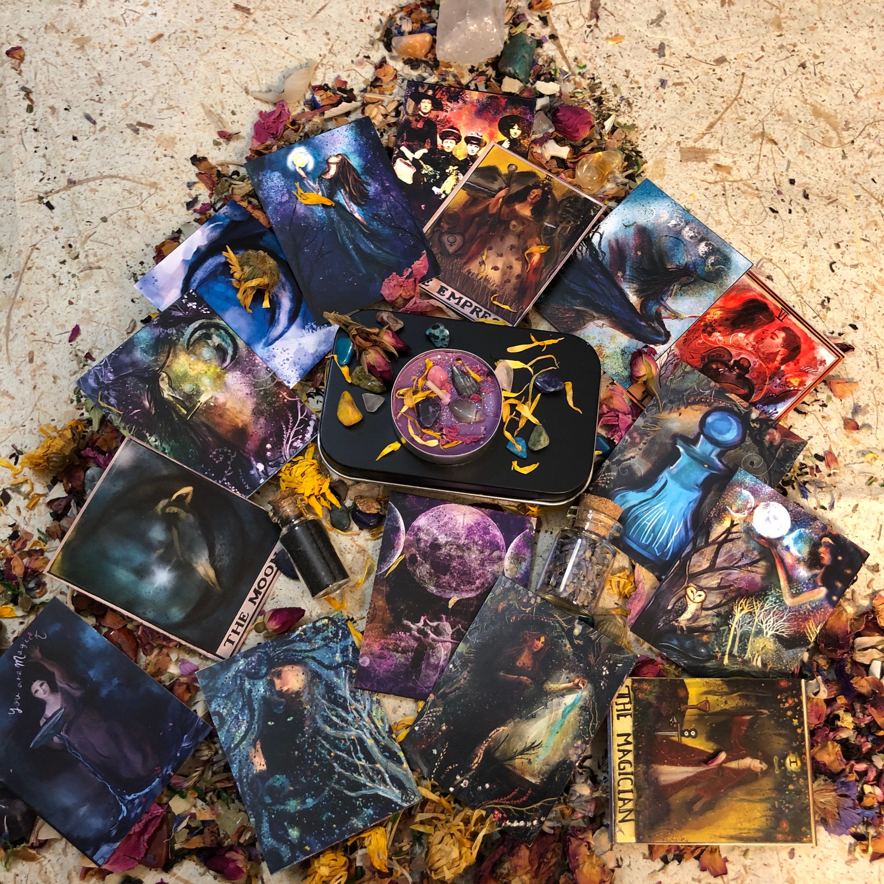 AMAZING WITCH Gift Set Witchy Box Full of Surprises Silver - Etsy