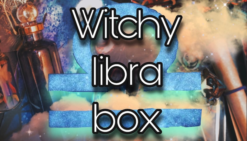 LIBRA Witchy Mystery Box ZODIAC Gift LIBRA Witch Libra - Etsy