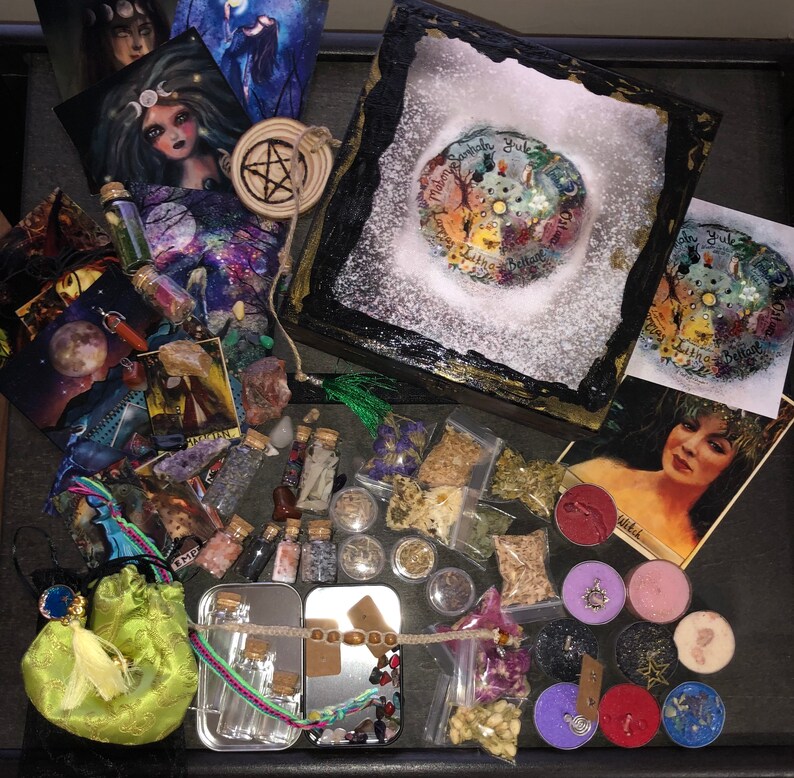 DELUXE WICCA Wicca Set Witchy Kit Witch Starter Kit - Etsy