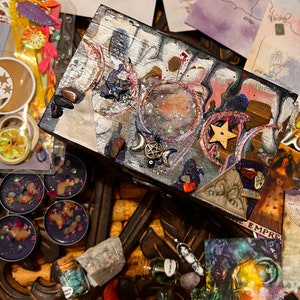 Collage Witch Box Unique Gift Full of Goodies, Christmas Gift for ...