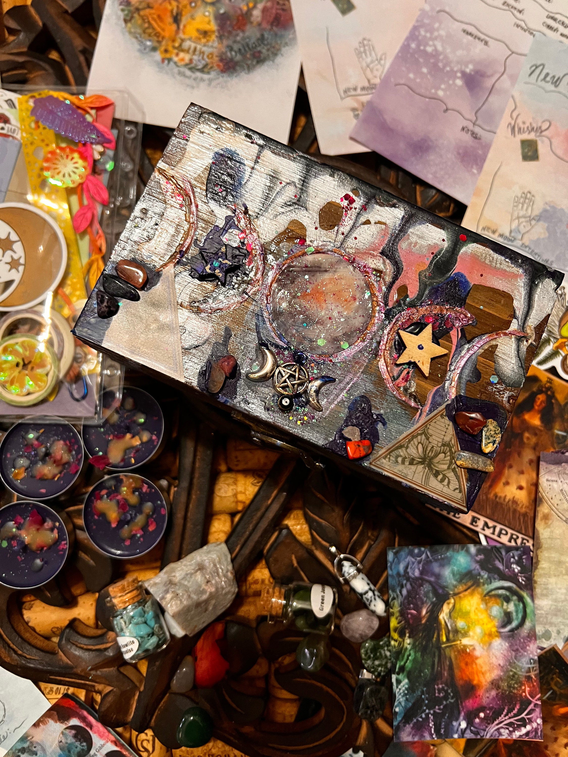 Collage Witch Box Unique Gift Full of Goodies, Christmas Gift for ...