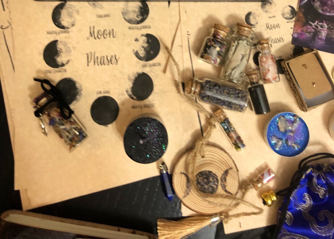 Unique Mystery Witch Box - WICCA Set, Witchy Kit, Witch Starter Kit ...