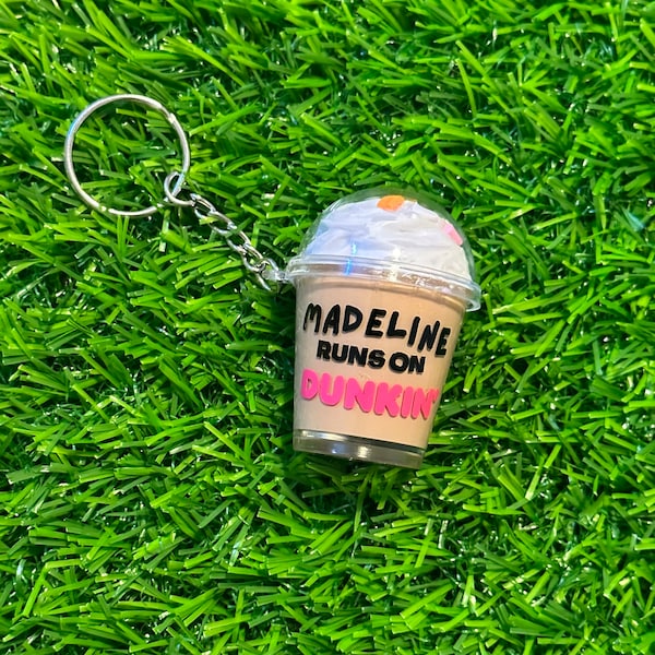 Dunkin Donuts Keychain - Etsy