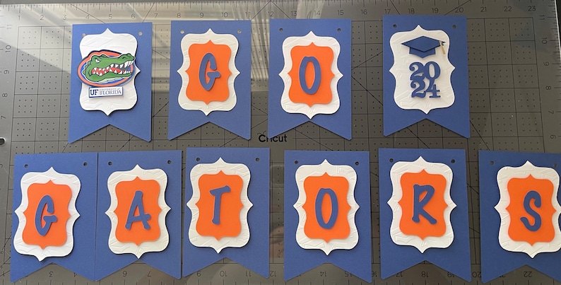 University of Florida Banner: Go Gators Graduation Party Decoration - Etsy