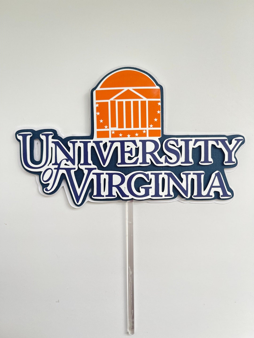 University of Virginia Cake Topper: Graduation Party Decoration - Etsy