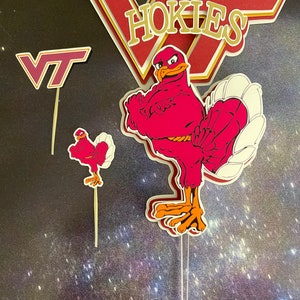Virginia Tech Hokie Graduate Cake Topper: Class of 2025-2026 - Etsy