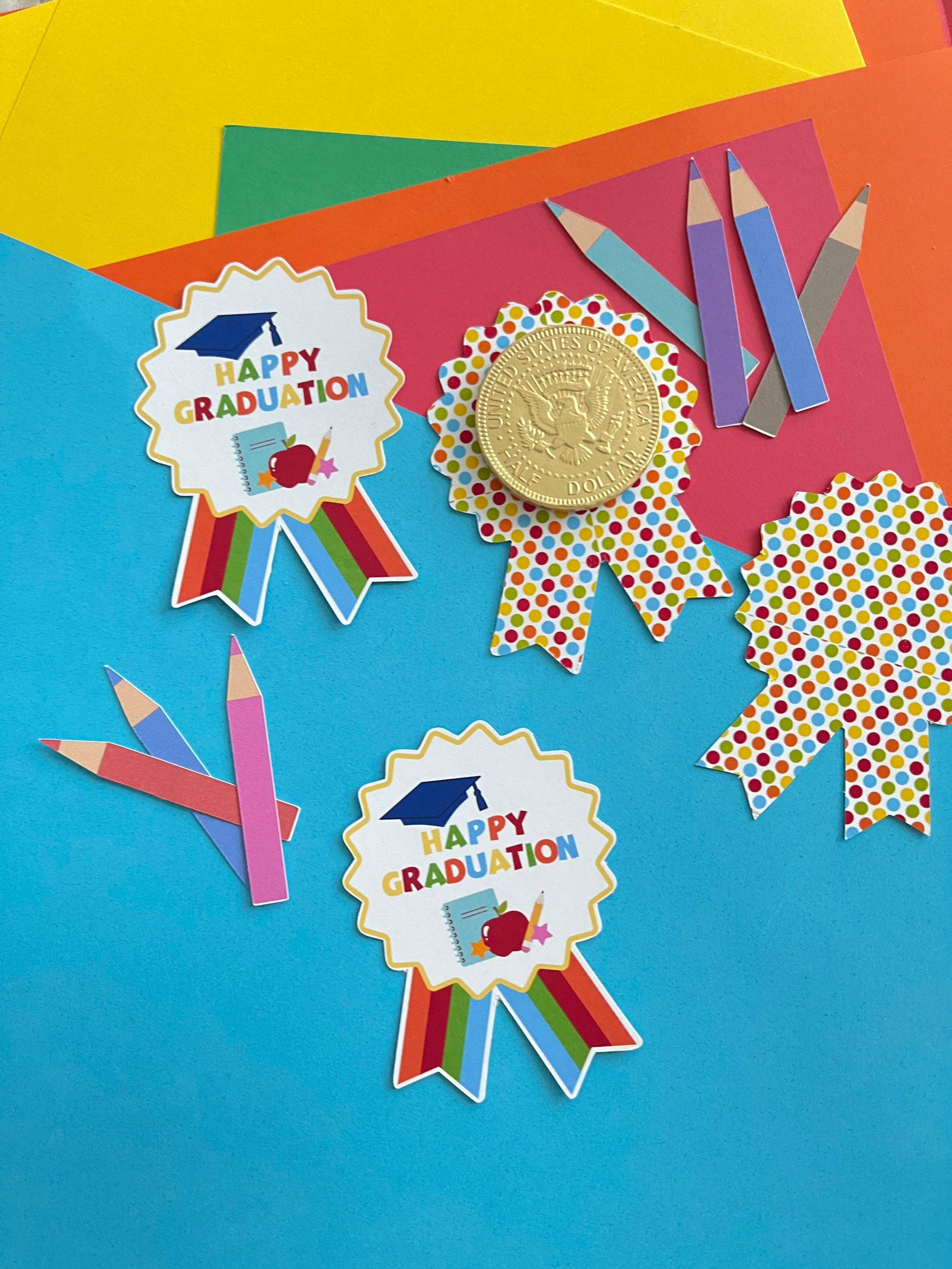 Gold Chocolate Coin Graduation Favors: Elementary, VPK (set of 20) - Etsy