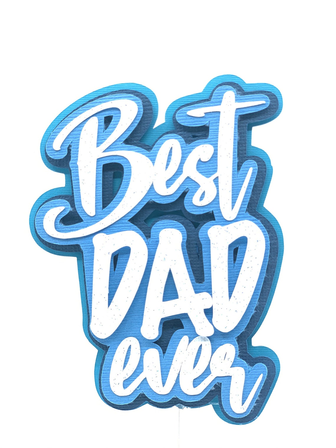 Best Dad Cake Topper L Best Dad L Fathers Day Gift L Birthday - Etsy