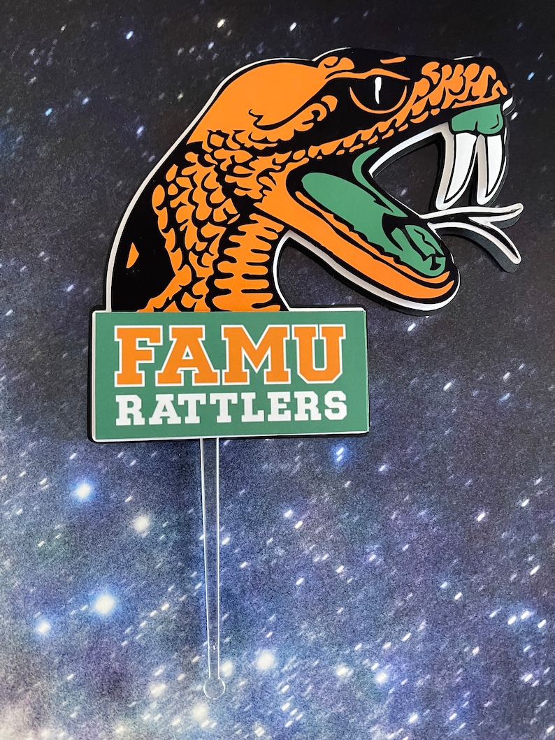 FAMU Rattlers Cupcake Toppers: Graduation Party Decoration - Etsy