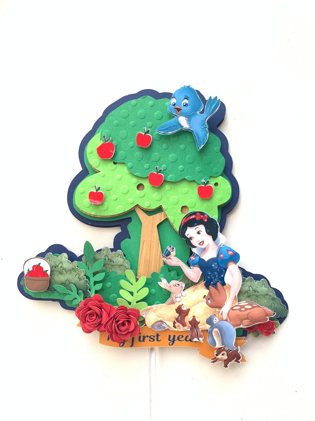 Snow White Cake Topper | Snow White Party Decoration| Snow White ...