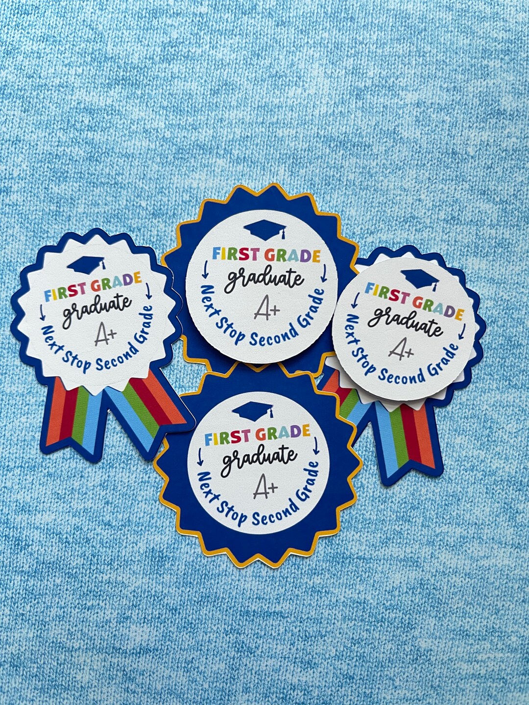 First Grade Graduation Cupcake Toppers, Graduation Cupcake Toppers ...