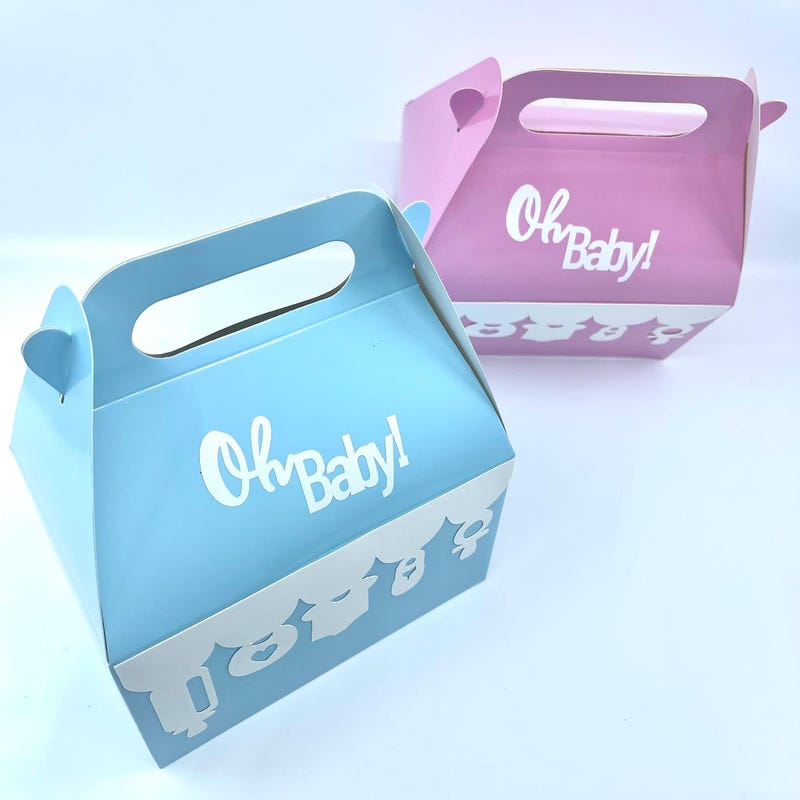 Baby Shower Favor Boxes - Etsy