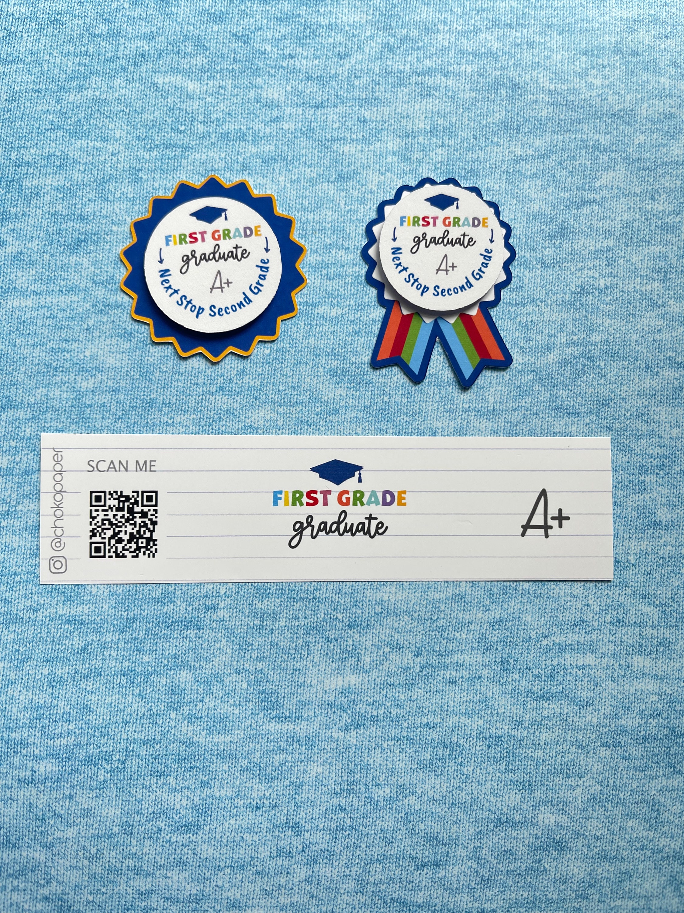 First Grade Graduation Cupcake Toppers, Graduation Cupcake Toppers ...