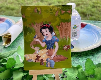 Snow White Princess Favor Box Snow White Princess Gable Box - Etsy
