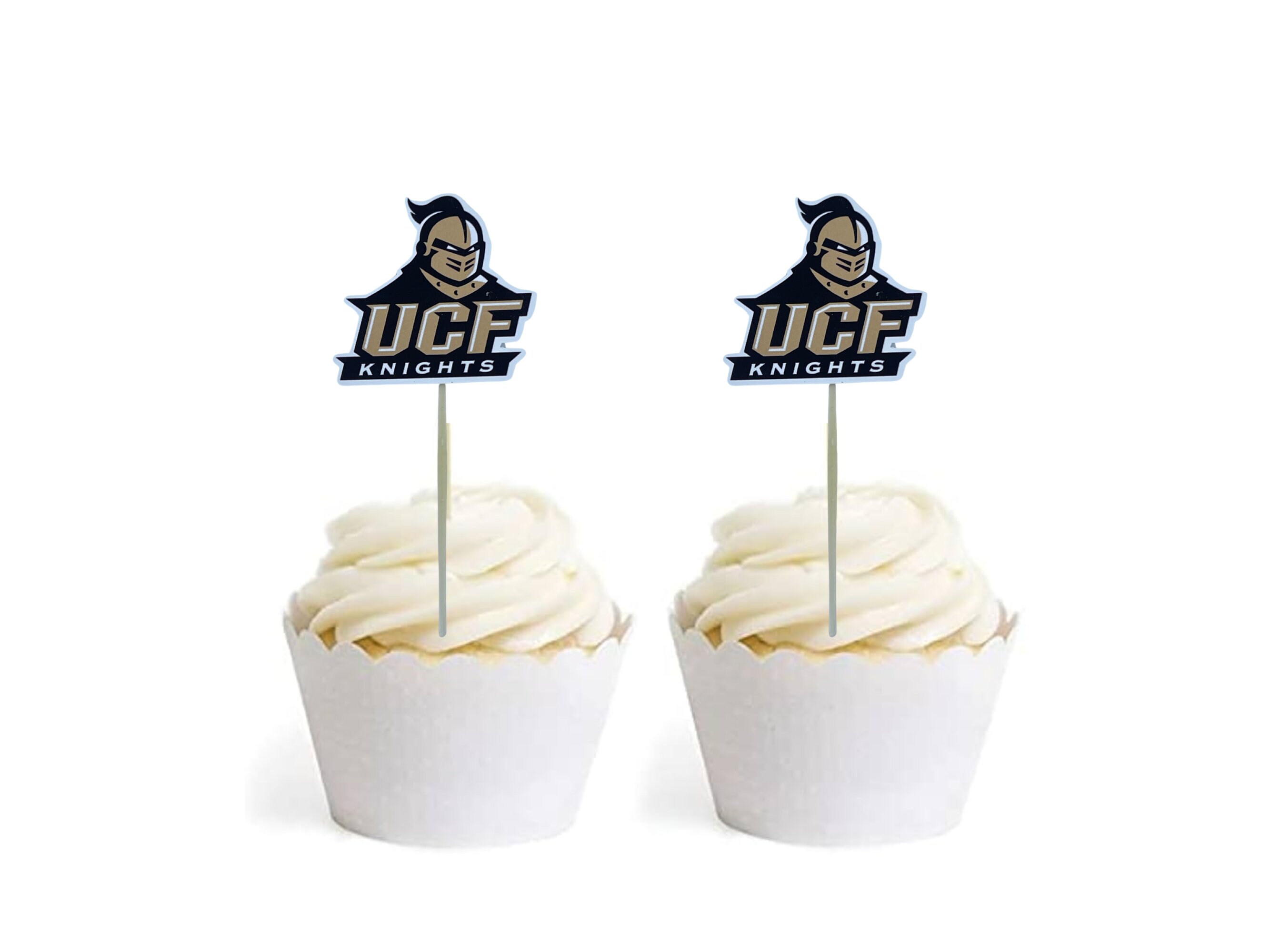 UCF Cupcake Toppers, UCF Knights Football Cupcake Topper, Graduation ...