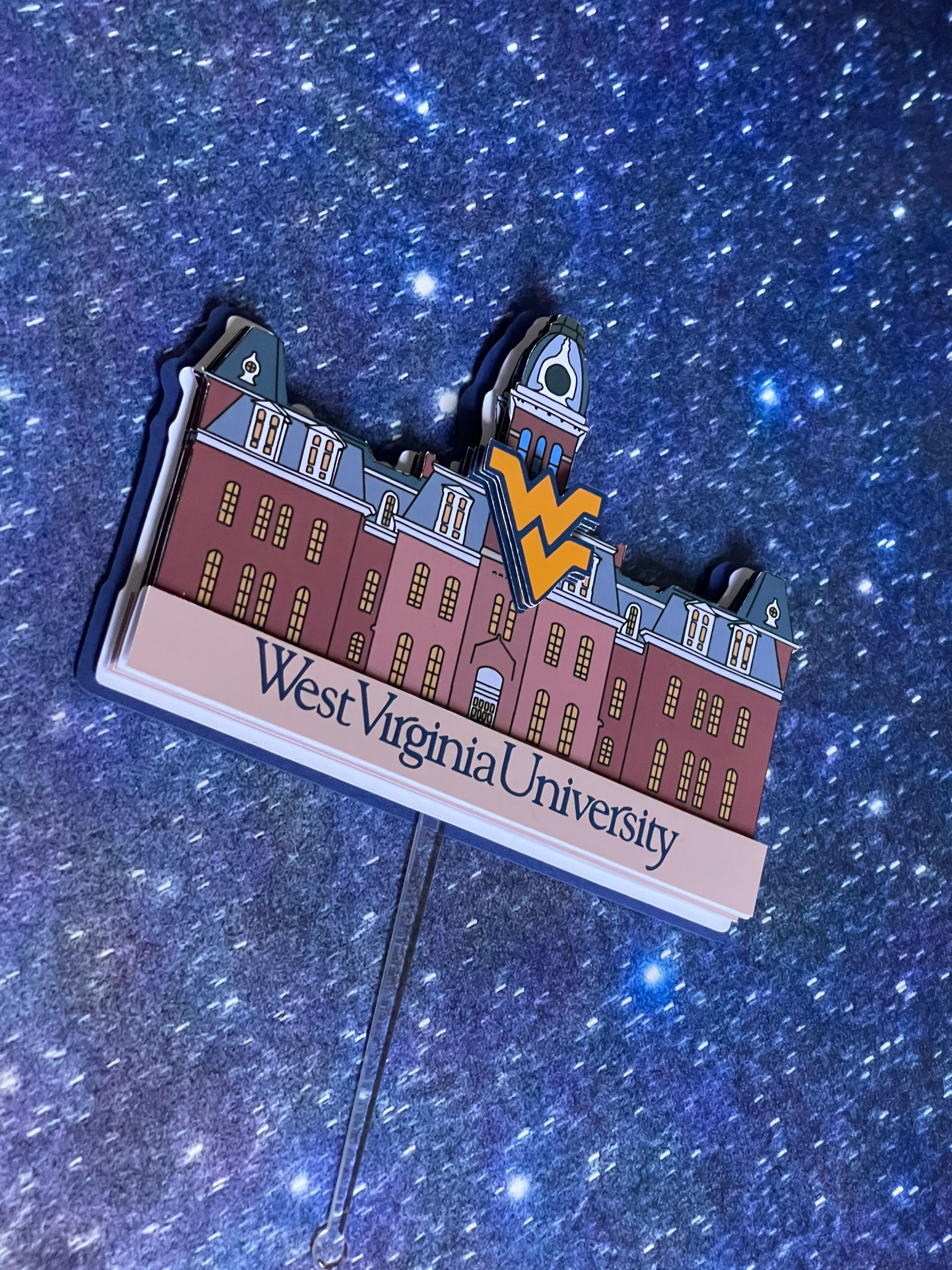 West Virginia University Cake Topper Graduation Cake Topper - Etsy