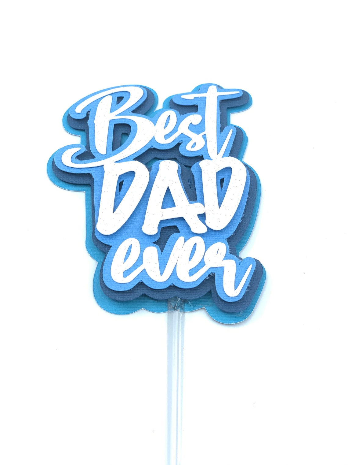 Best Dad Cake Topper L Best Dad L Fathers Day Gift L Birthday - Etsy