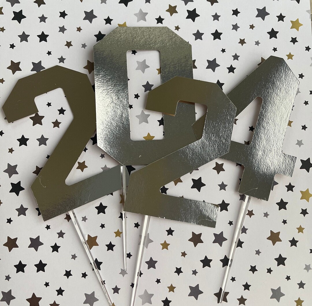 4 Pcz Centerpieces 2024 Party Decor New Year Centerpieces New Year ...