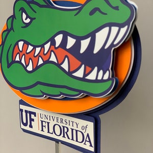 University of Florida Cake Topper: Graduation Party Decoration - Etsy