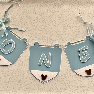 Mickey Mouse Banner 1st Birthday Mickey Mickey Party Decorations Mickey ...