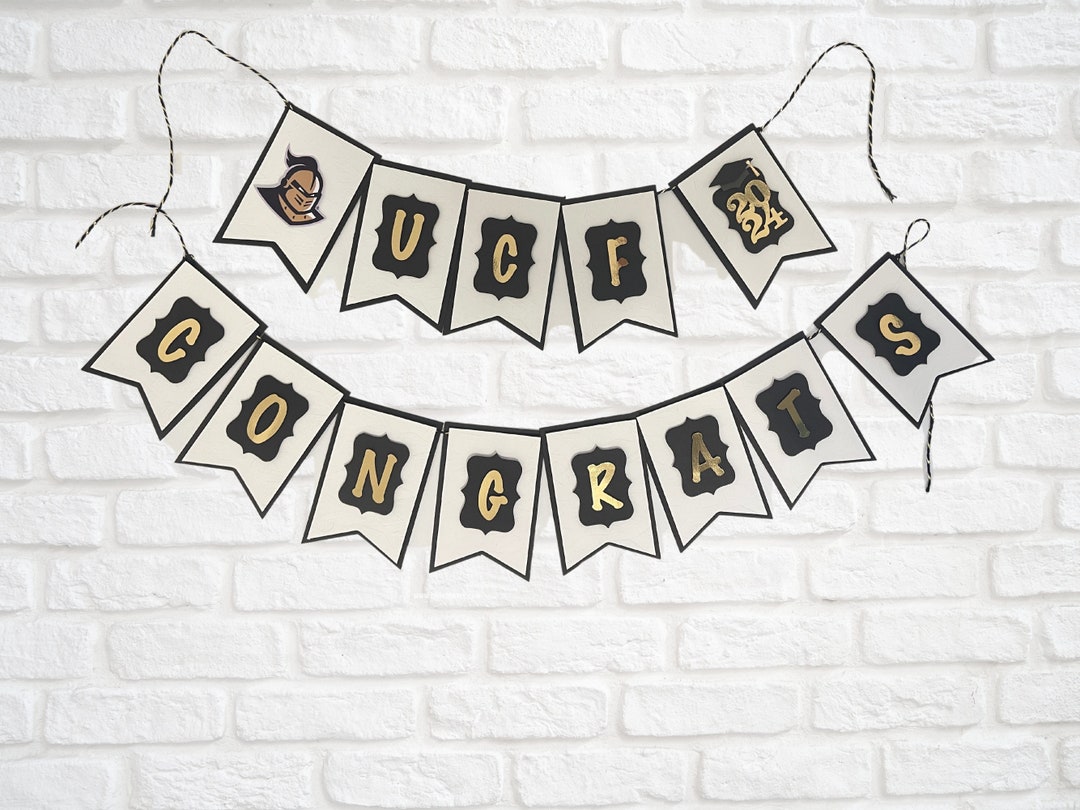 UCF Graduation Banner: Knights Party Decor, Class of 2025-2026 - Etsy