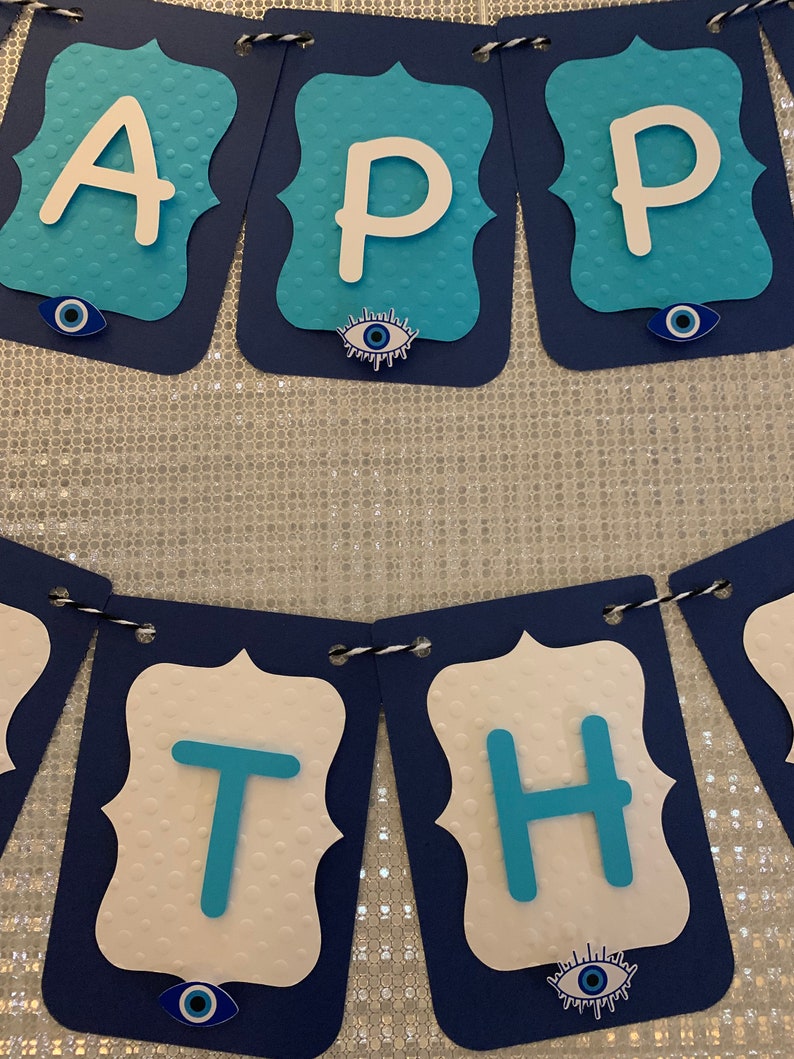 Evil Eyes Party Decorations Evil Eyes Banner Evil Eyes - Etsy