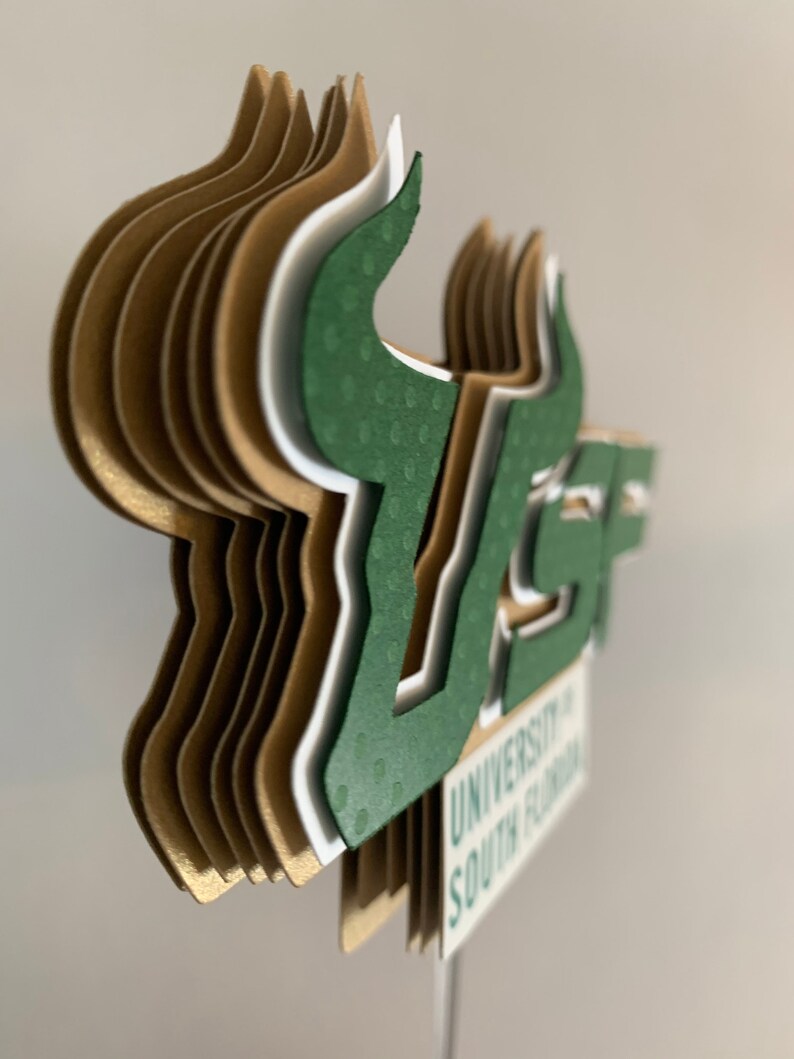 University of South Florida Cake Topper: Graduation Party Decor 2025 ...