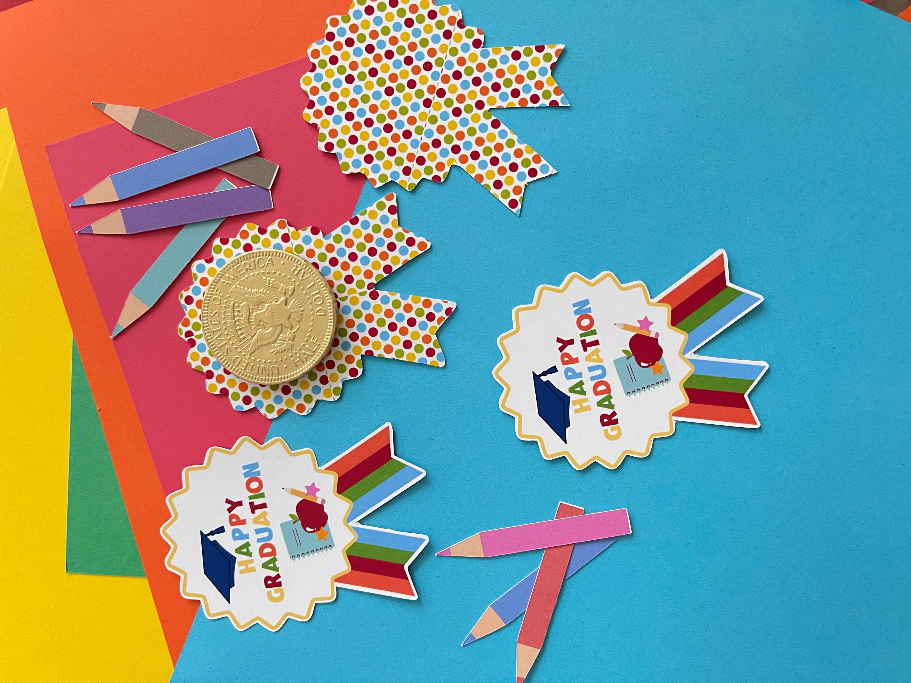 Gold Chocolate Coin Graduation Favors: Elementary, VPK (set of 20) - Etsy