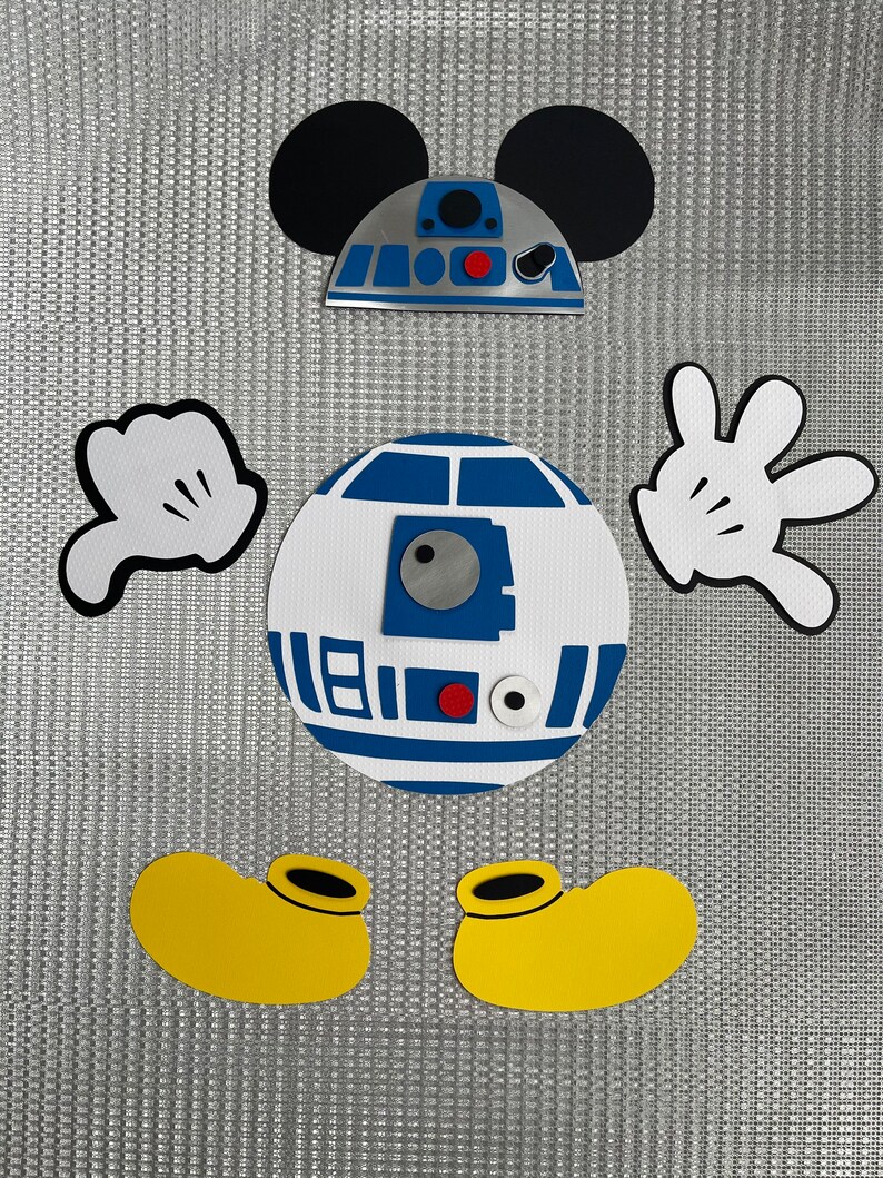 Handmade R2R2 Mickey Mouse Disney Cruise Door Magnets - Etsy