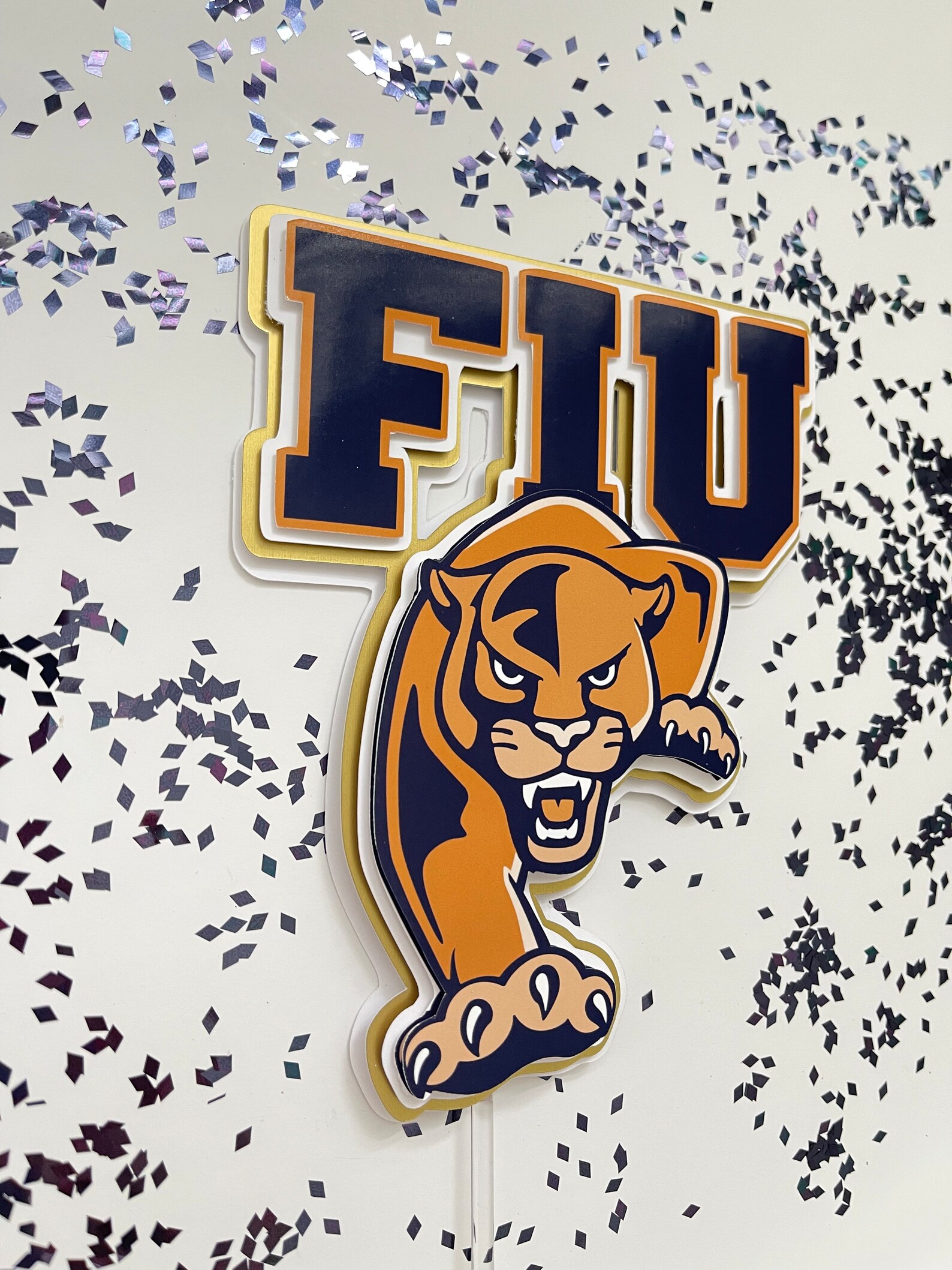 FIU Graduation Cake Topper: Class of 2025 2026 Decoration - Etsy