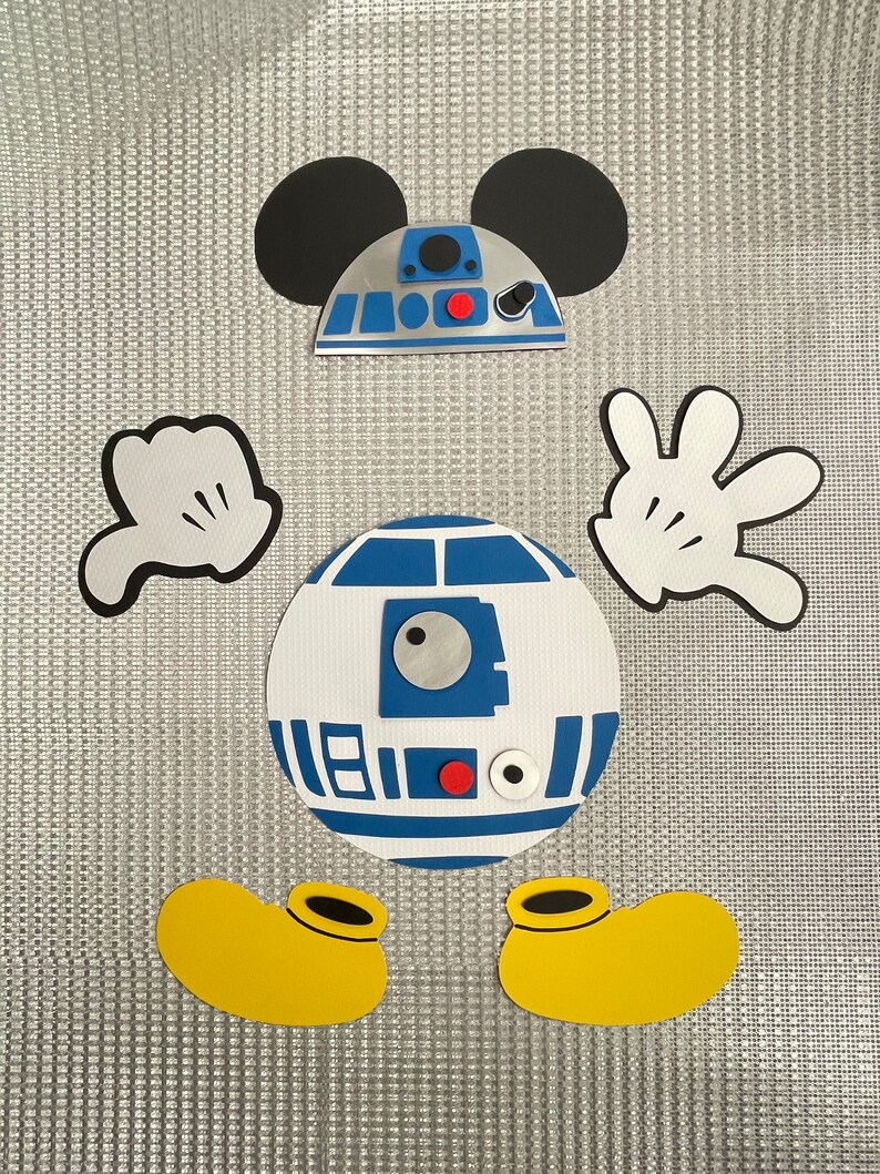 Handmade R2R2 Mickey Mouse Disney Cruise Door Magnets - Etsy