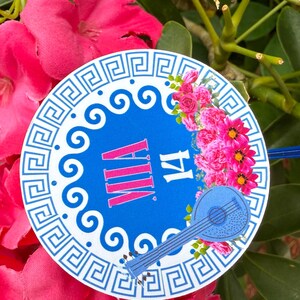 Mamma Mia Water Bottle Labels: Mediterranean Greece Party Decor - Set ...