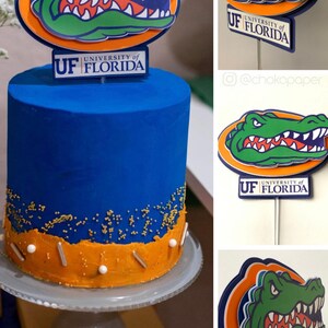 University of Florida Cake Topper: Graduation Party Decoration - Etsy