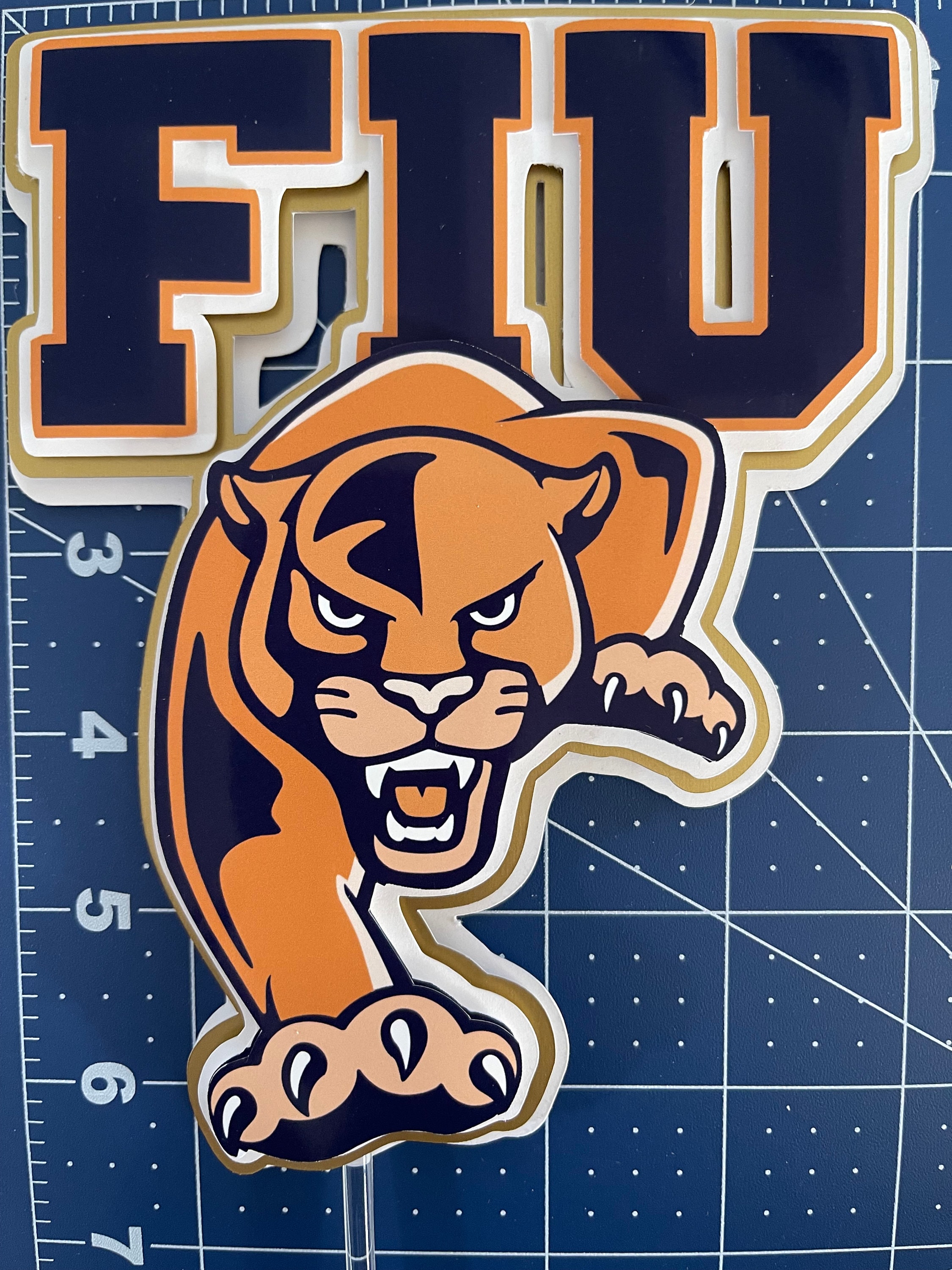 FIU Graduation Cake Topper: Class of 2025 2026 Decoration - Etsy