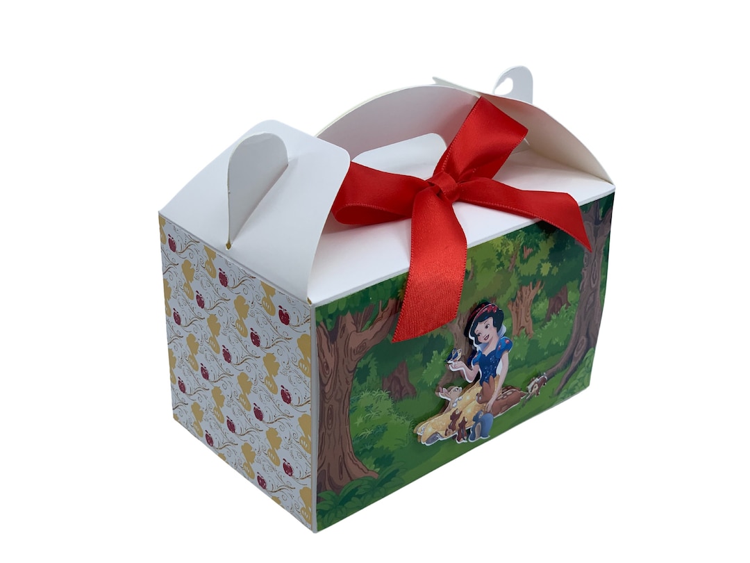 Snow White Favor Boxes| Snow White Party Decorations| Snow White Party ...