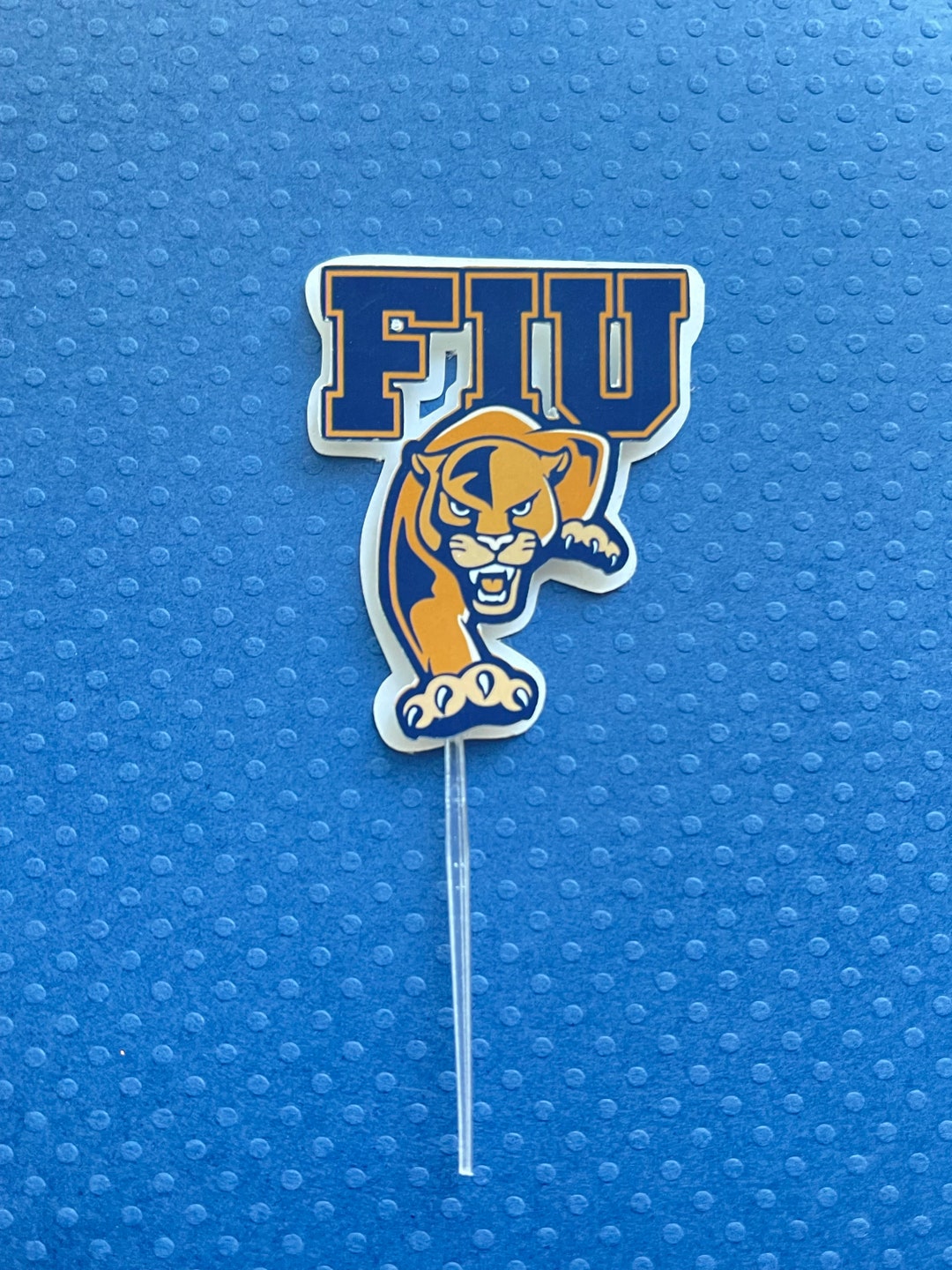 FIU Cupcake Topper, FIU Graduation Cupcake Topper, University of ...