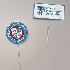 Loyola University Cupcake Toppers Loyola Marymount University Cupcake ...