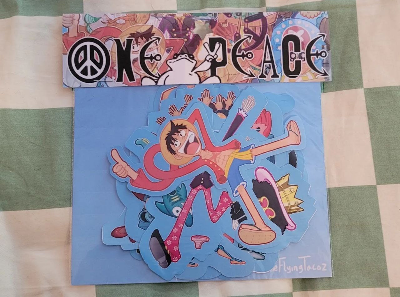 One Piece Sticker Pack - Etsy