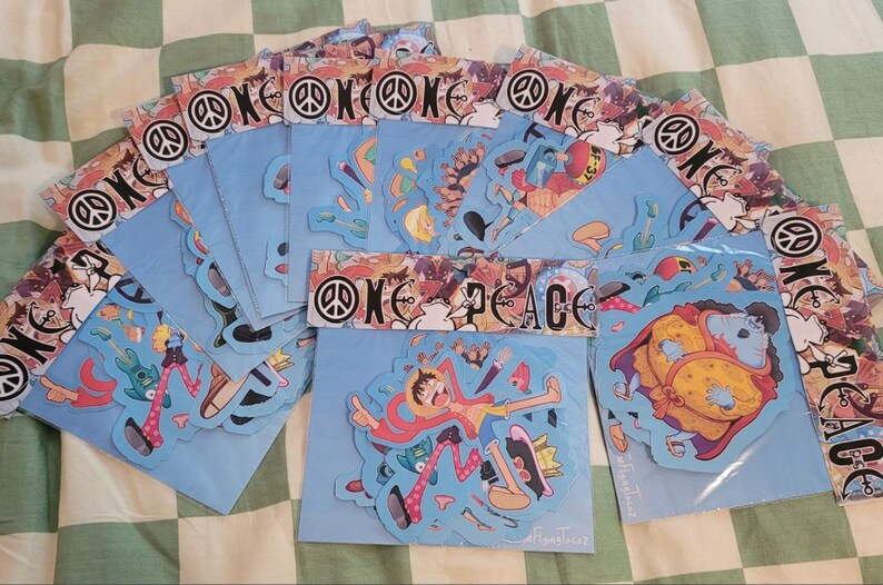 One Piece Sticker Pack - Etsy