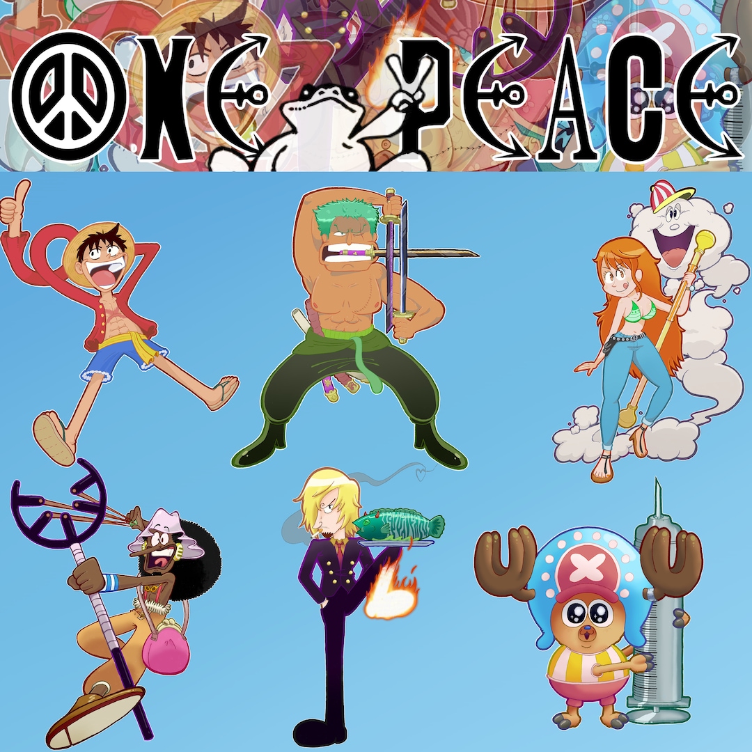 One Piece Sticker Pack - Etsy