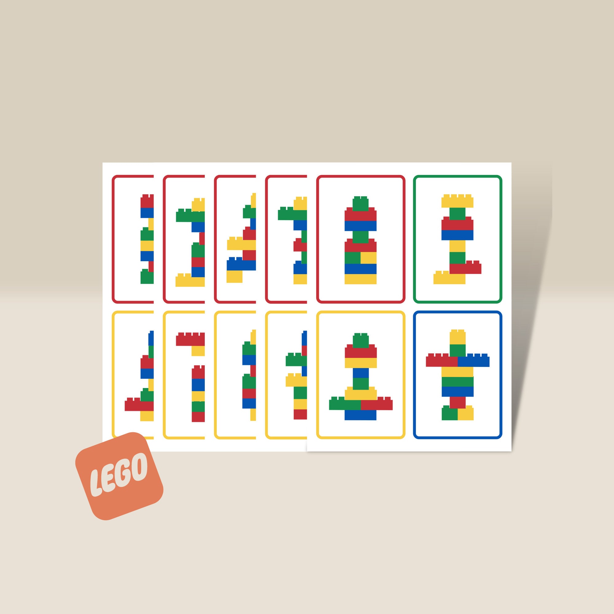 Clamping Block Templates Old Duplo Colors 20 Laying - Etsy