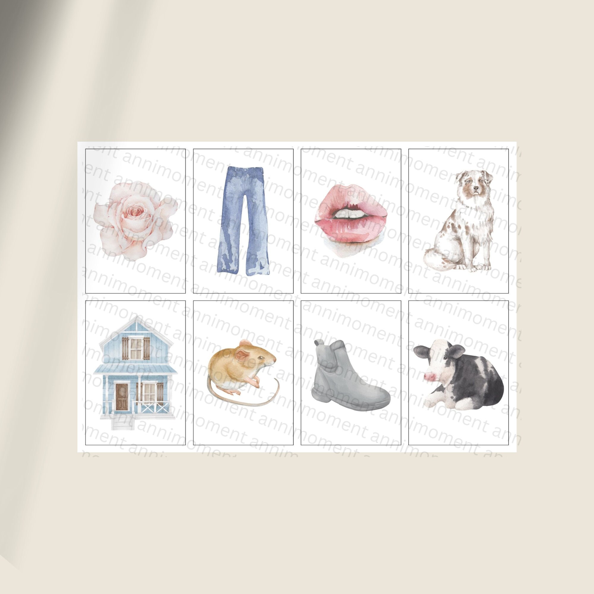 Rhyme Cards, Templates, Visual Learning, Language Support, Nursery ...