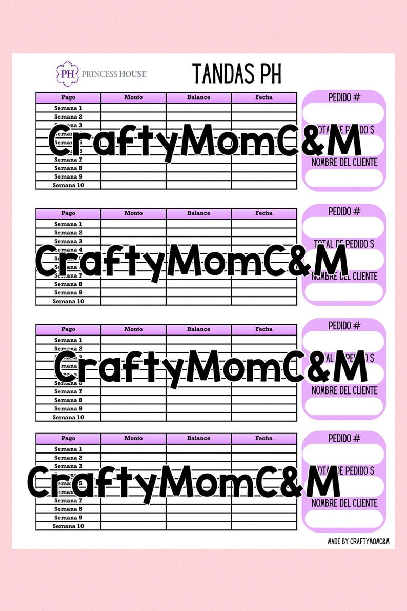 Printable PH TANDA - Etsy