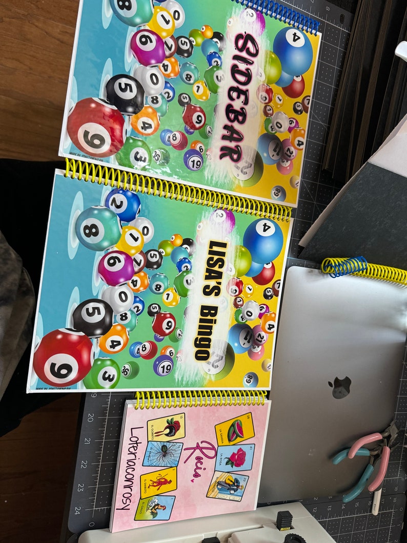 Bingo NOTEBOOK (50/75 Sheets) - Etsy